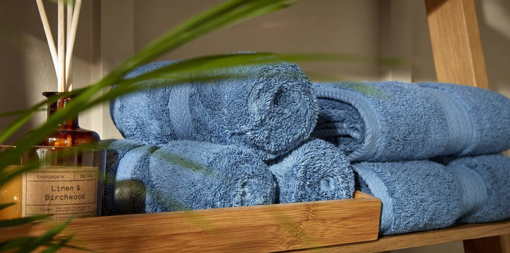 Christy Renaissance Bath Towel Denim NJ Home Interiors